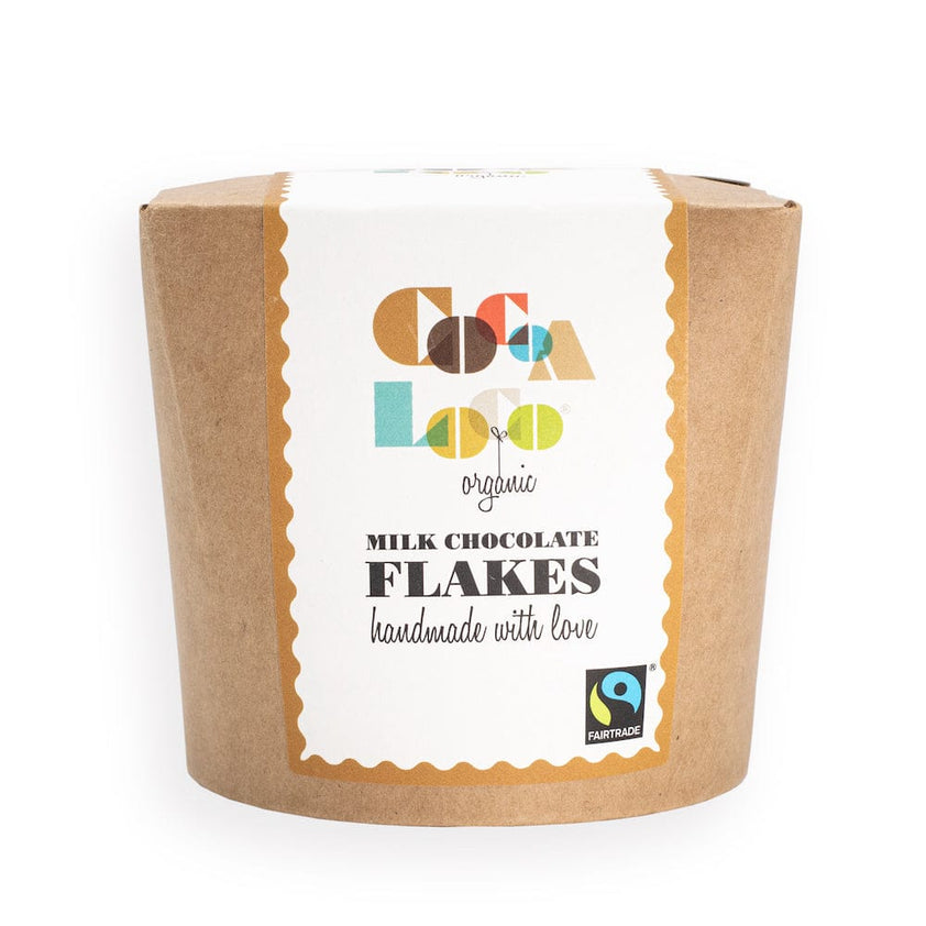 Cocoa Loco Milk Hot Chocolate Drinking Flakes 200g Fairtrade | &Keep