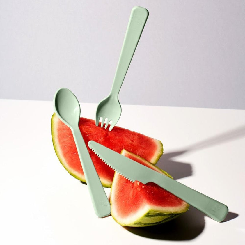 Eku Cutlery Set with Case Recycled Ocean Bound Plastic | &Keep