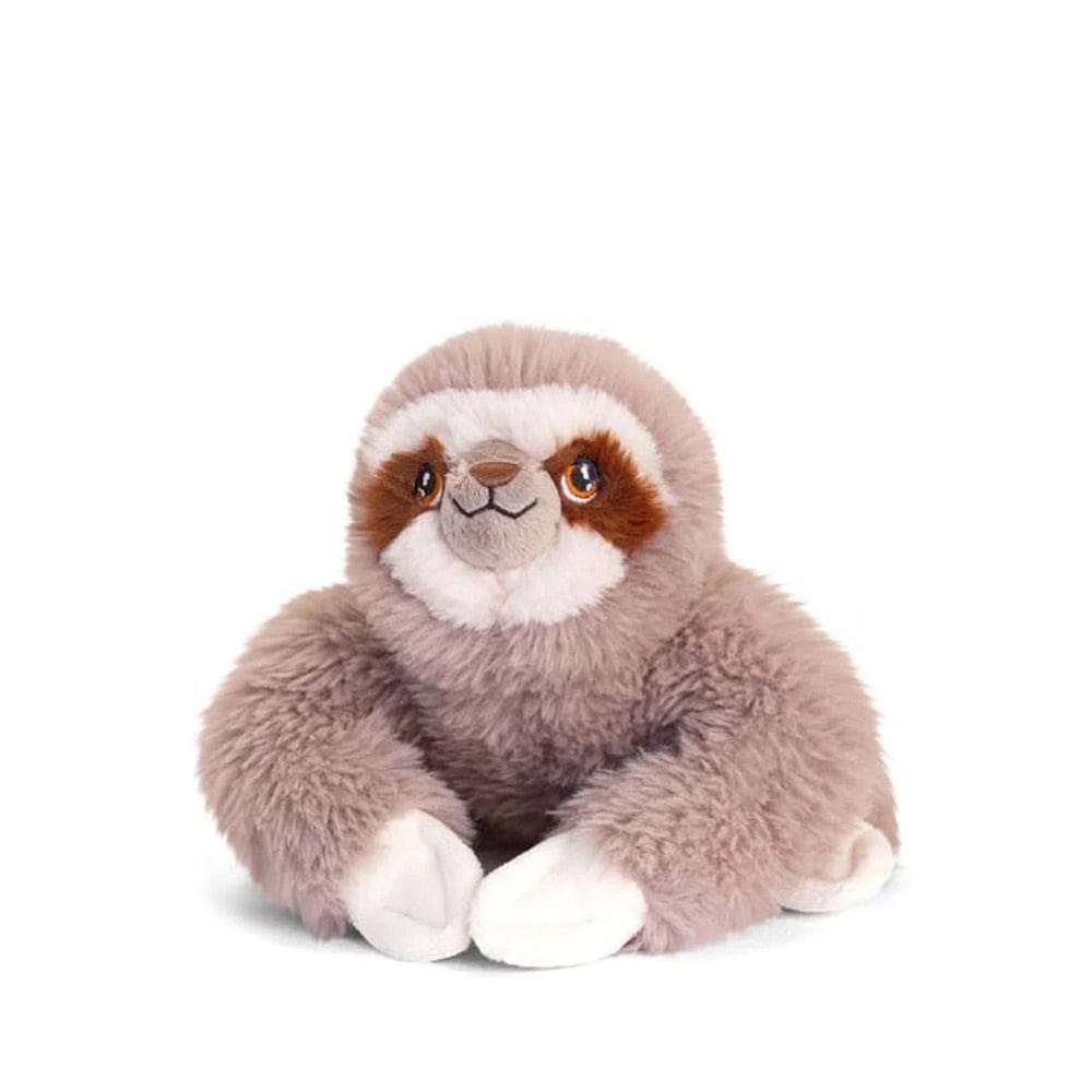 Keel Ecotoys Sloth Cuddly Soft Toy Recycled Plastic | &Keep