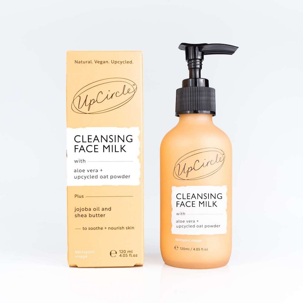 UpCircle Cleansing Face Milk with Oat Powder & Aloe Vera | &Keep