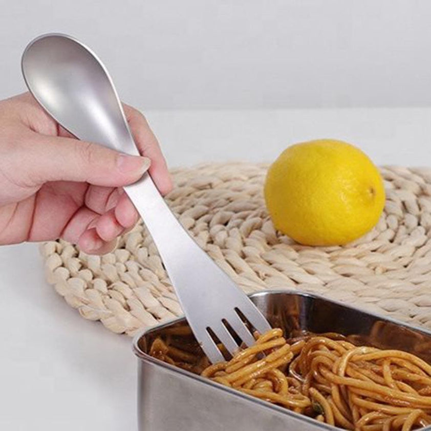 Stainless Steel Spork Reusable Sustainable Utensil | &Keep