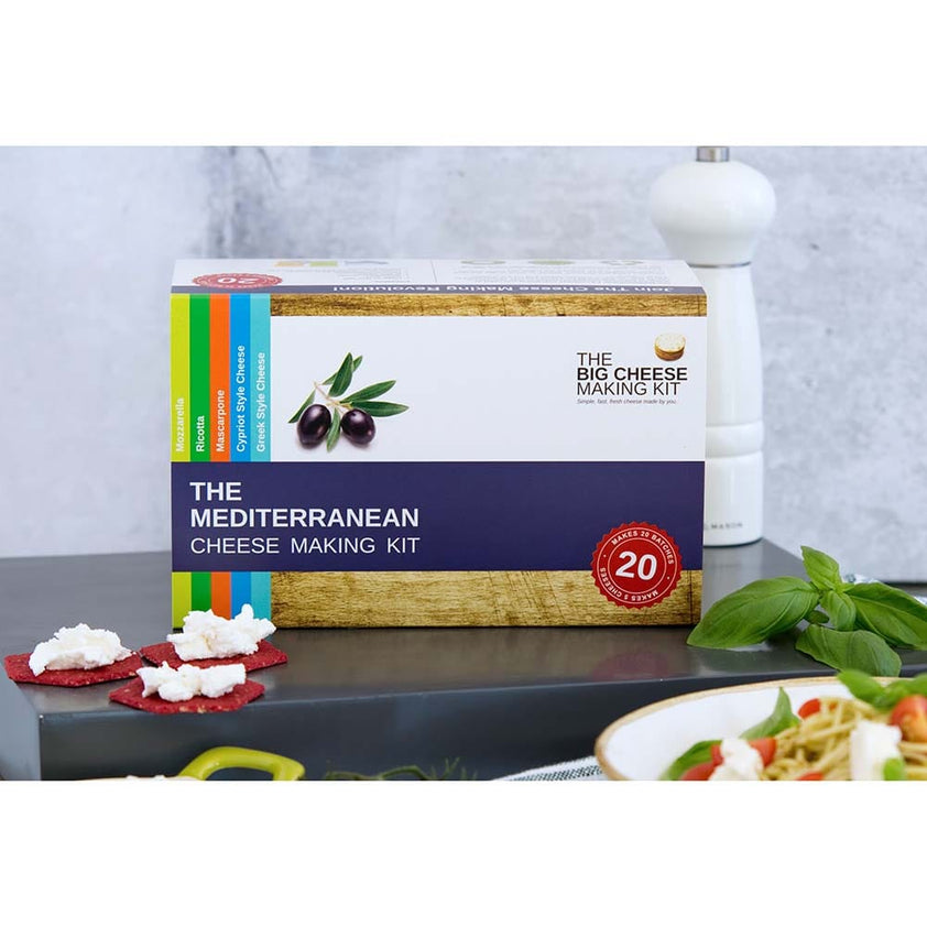 The Mediterranean Cheese Making Kit by Big Cheese Making Kit | &Keep