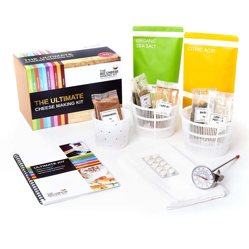 The Ultimate Cheese Making Kit by the Big Cheese Making Kit | &Keep
