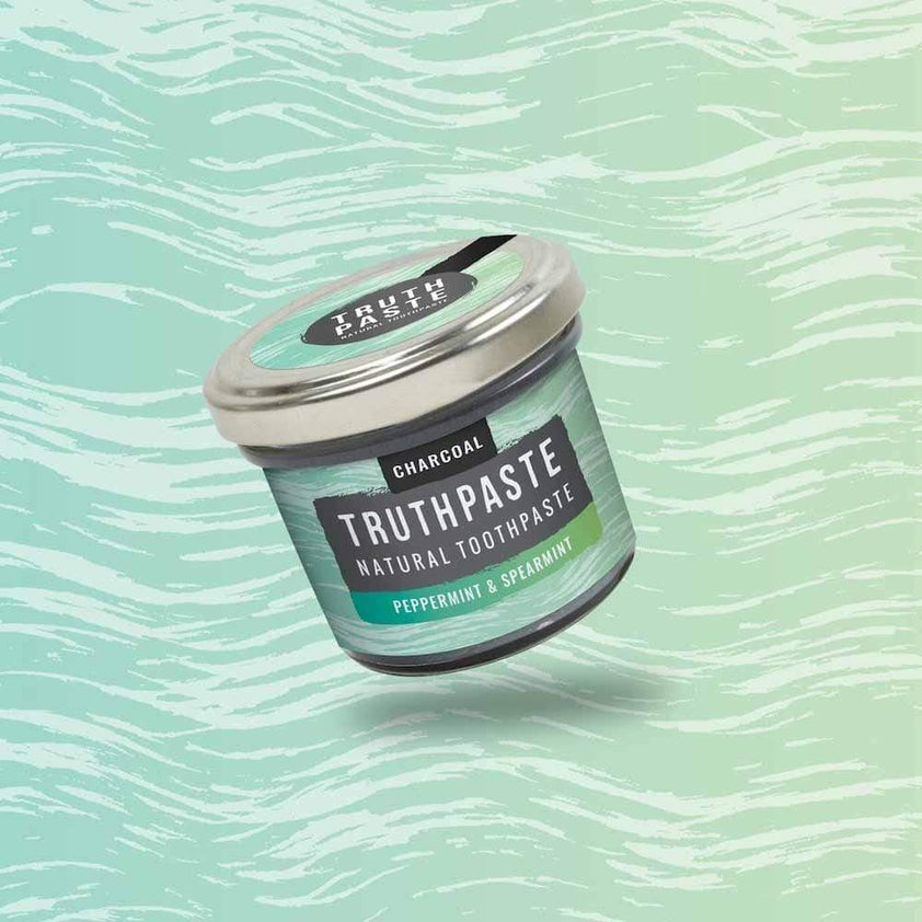 Truthpaste Natural Toothpaste Charcoal Peppermint 100ml | &Keep