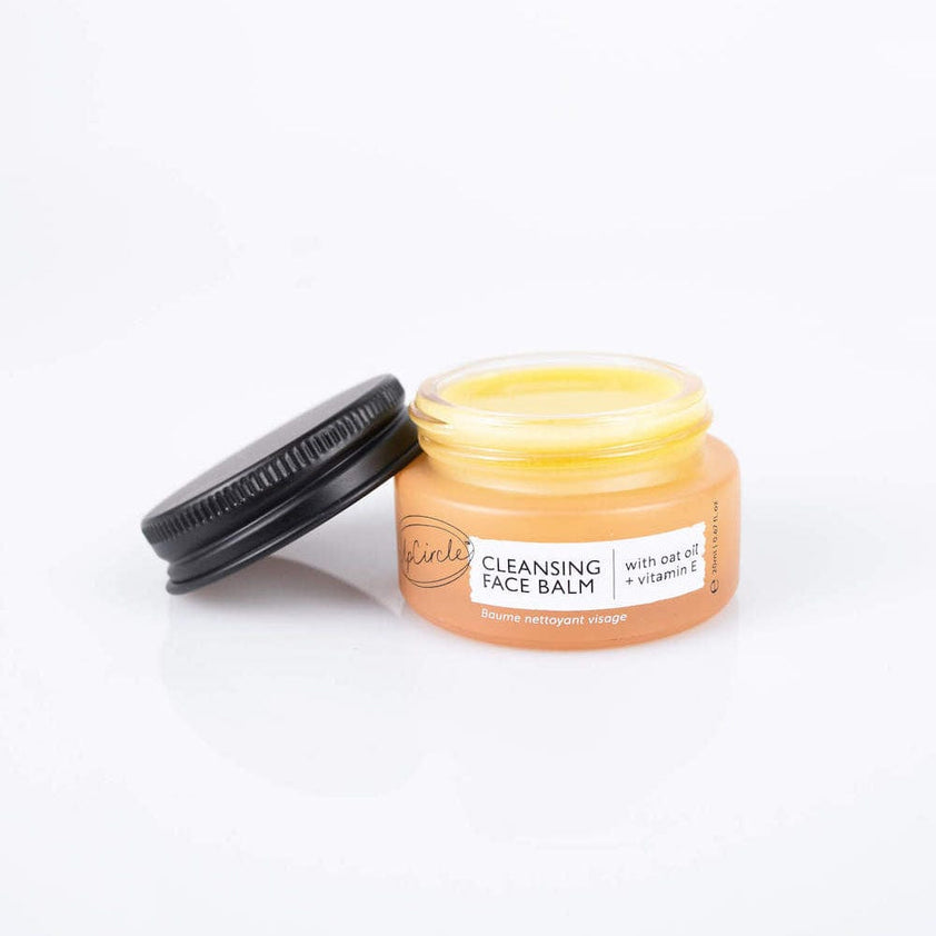 UpCircle Cleansing Face Balm with Apricot Powder 20ml Travel | &Keep