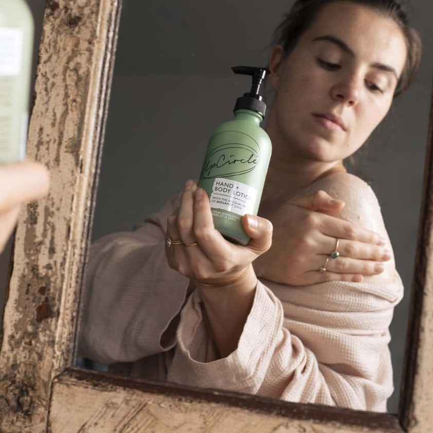 UpCircle Hand & Body Lotion Bergamot Water Vegan Plastic Free | &Keep